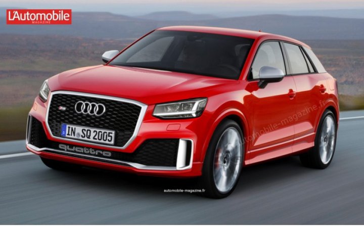 «Заряженный» кроссовер Audi Q2 RS покажется через два года ...