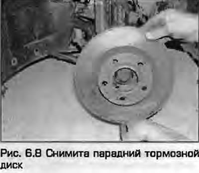 Передний тормозной диск — проверка, снятие и установка (Ауди А4 Б5 ...