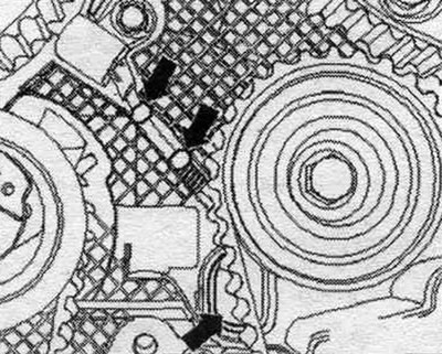 Свечи накаливания, датчик оборотов и датчик Холла — снятие и установка ...