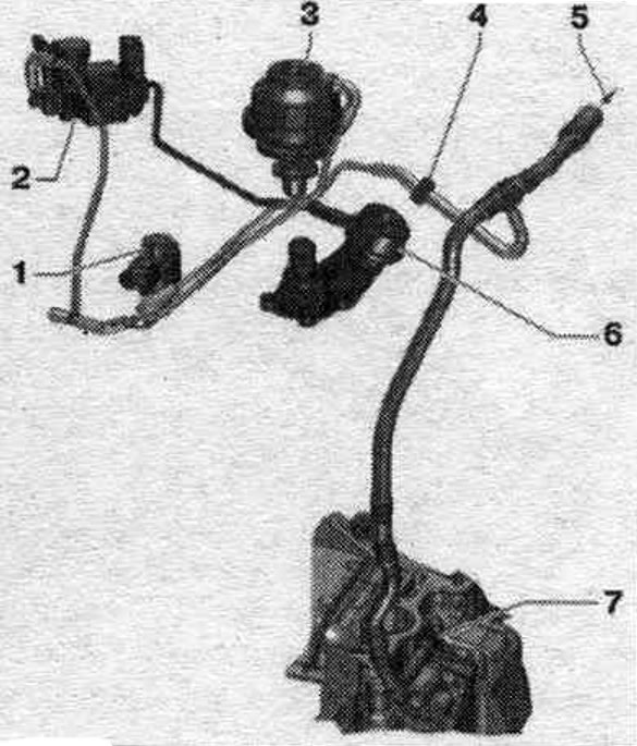 Система впрыска — схематический обзор топл. сист. и вакуумная система ...