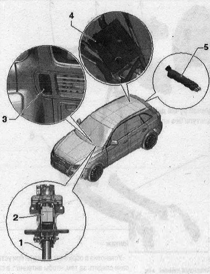 Access and engine start authorization system (Audi Q5 Type 8R, 2008 ...