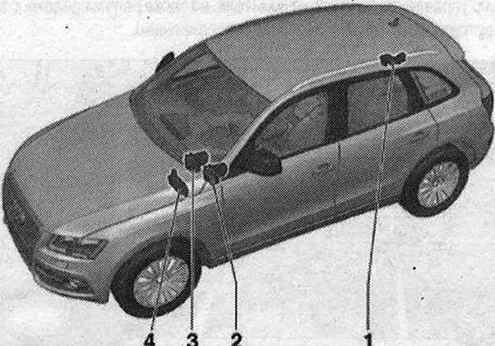 Fuse and relay boxes (Audi Q5 Type 8R, 2008-2017 / Electrical equipment ...