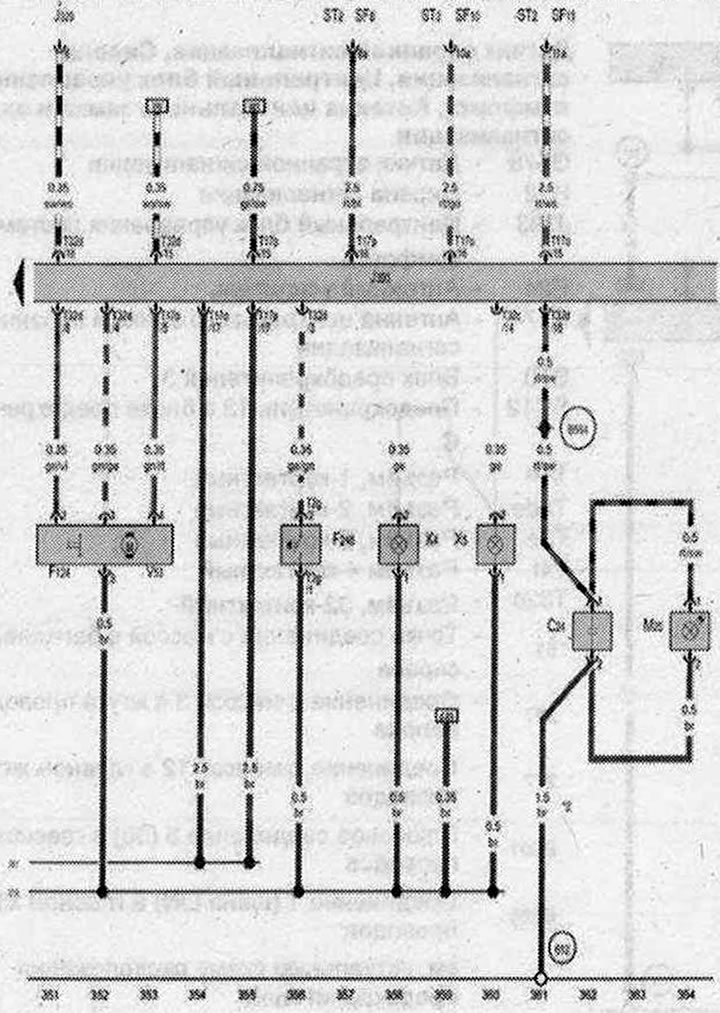 Central control unit for comfort systems, central locking motor in door ...